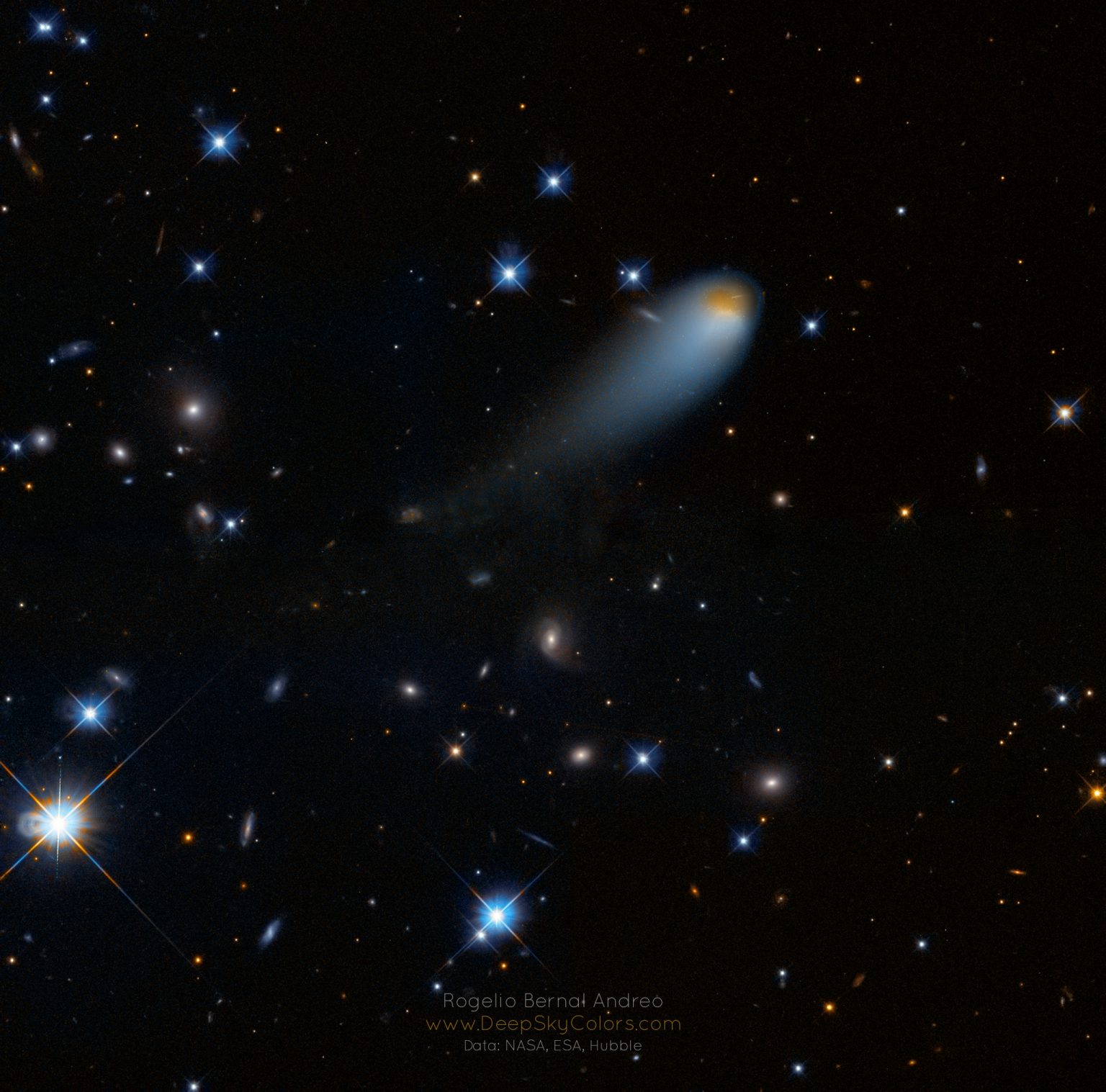Comet ISON – Deep Sky Colors