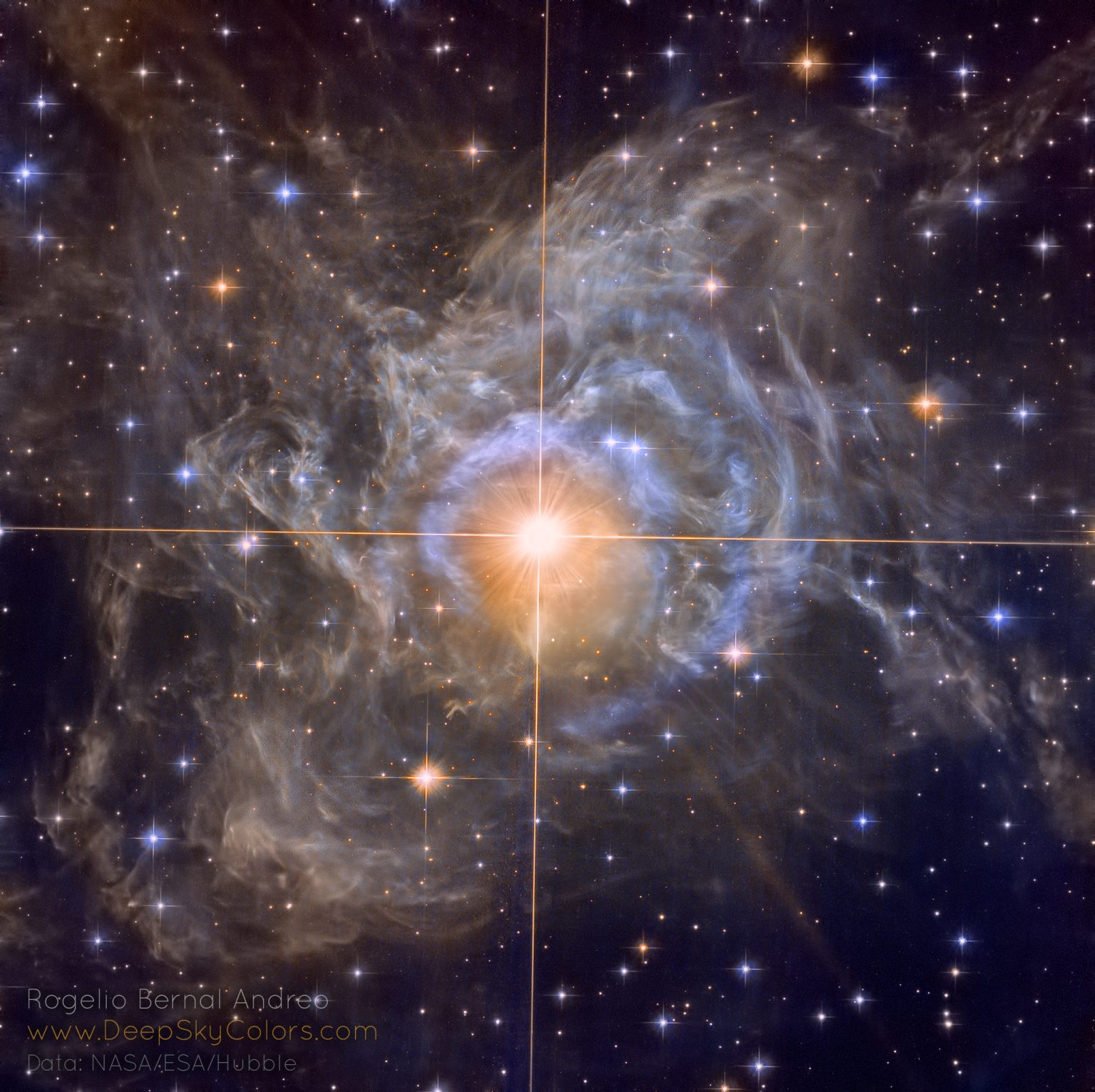 RS Puppis – Deep Sky Colors