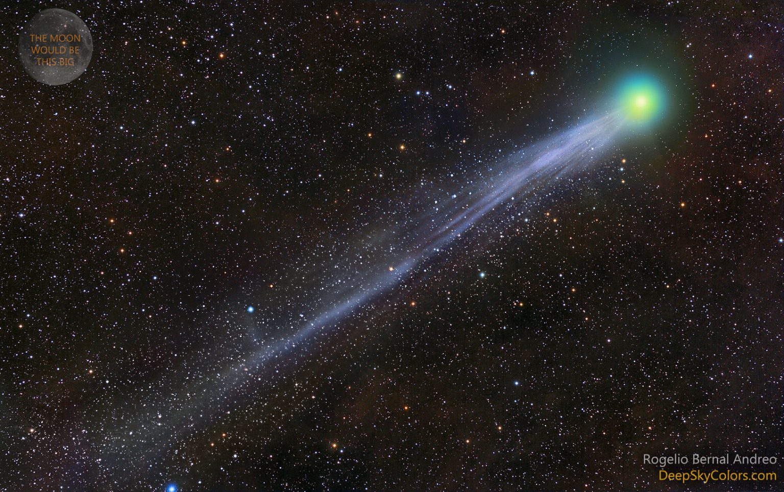 Comet C2014 Q2 Lovejoy – Deep Sky Colors