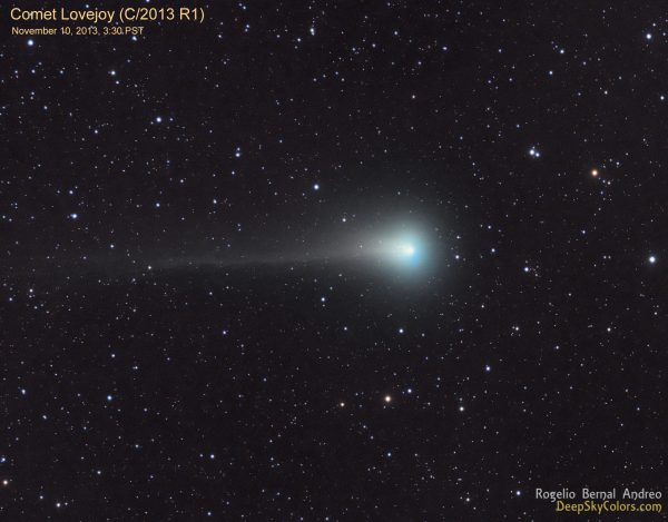 Comet Lovejoy C2013 R1 – Deep Sky Colors