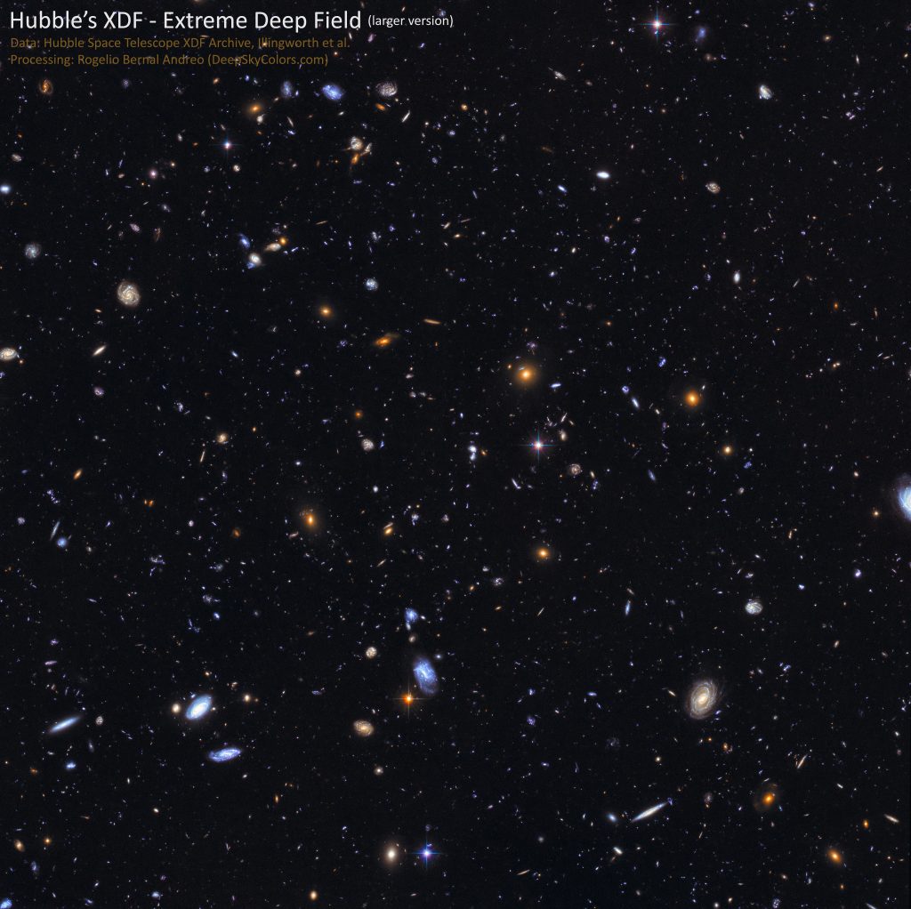 Deepest Image Ever Taken – Deep Sky Colors