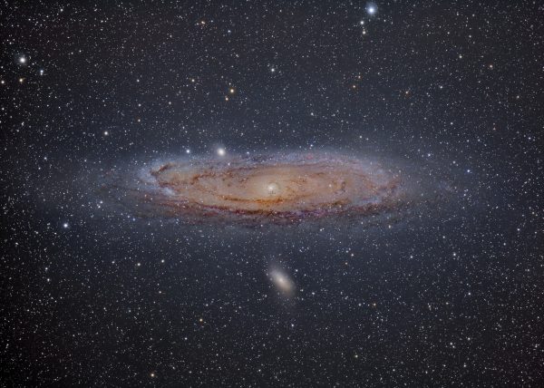 M31 Andromeda Galaxy – Deep Sky Colors