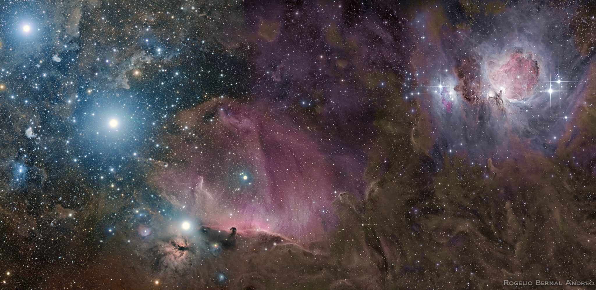 Orion Deep Wide Field – Deep Sky Colors