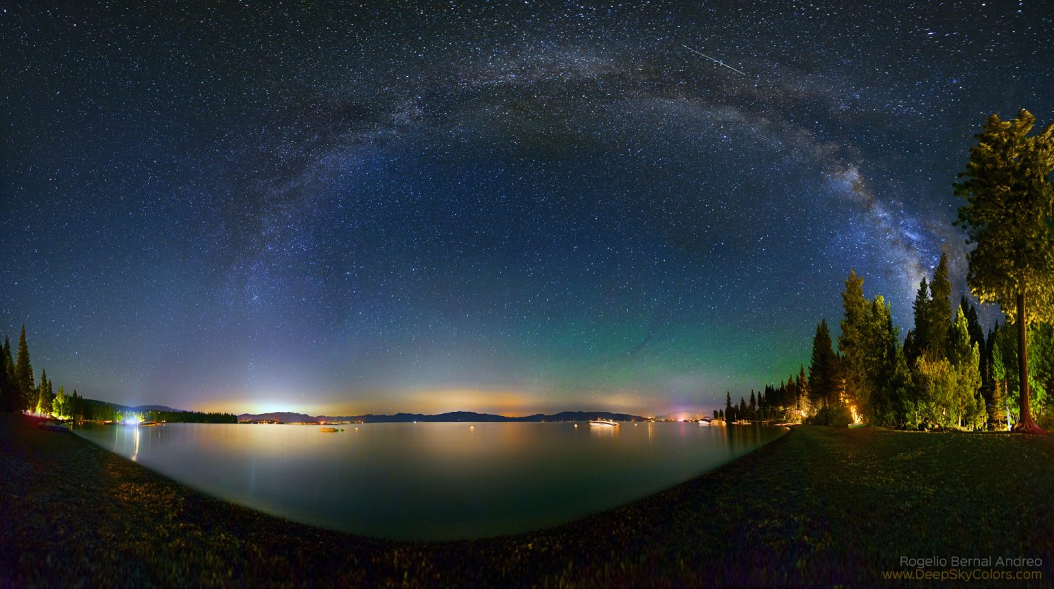 Lake Lights – Deep Sky Colors