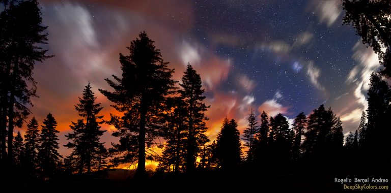 Fire and Moonlight – Deep Sky Colors