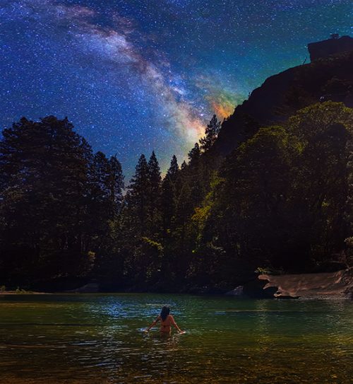 Midnight Swim – Deep Sky Colors